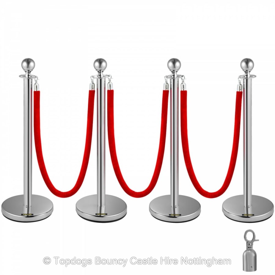 Crowd barrier & red carpet effect add on